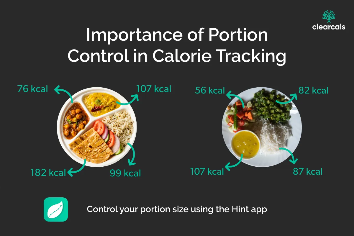 The Importance of Portion Control in Calorie Tracking