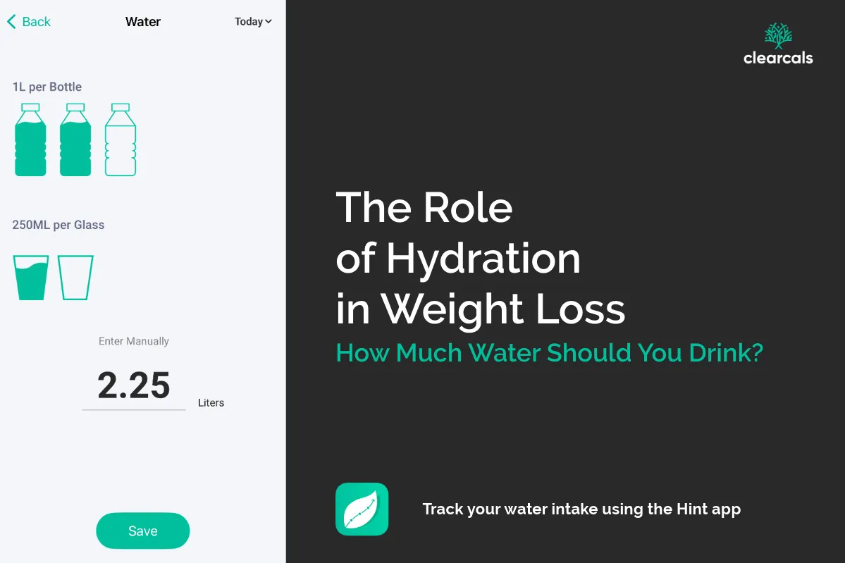The Role of Hydration in Weight Loss: How Much Water Should You Drink?